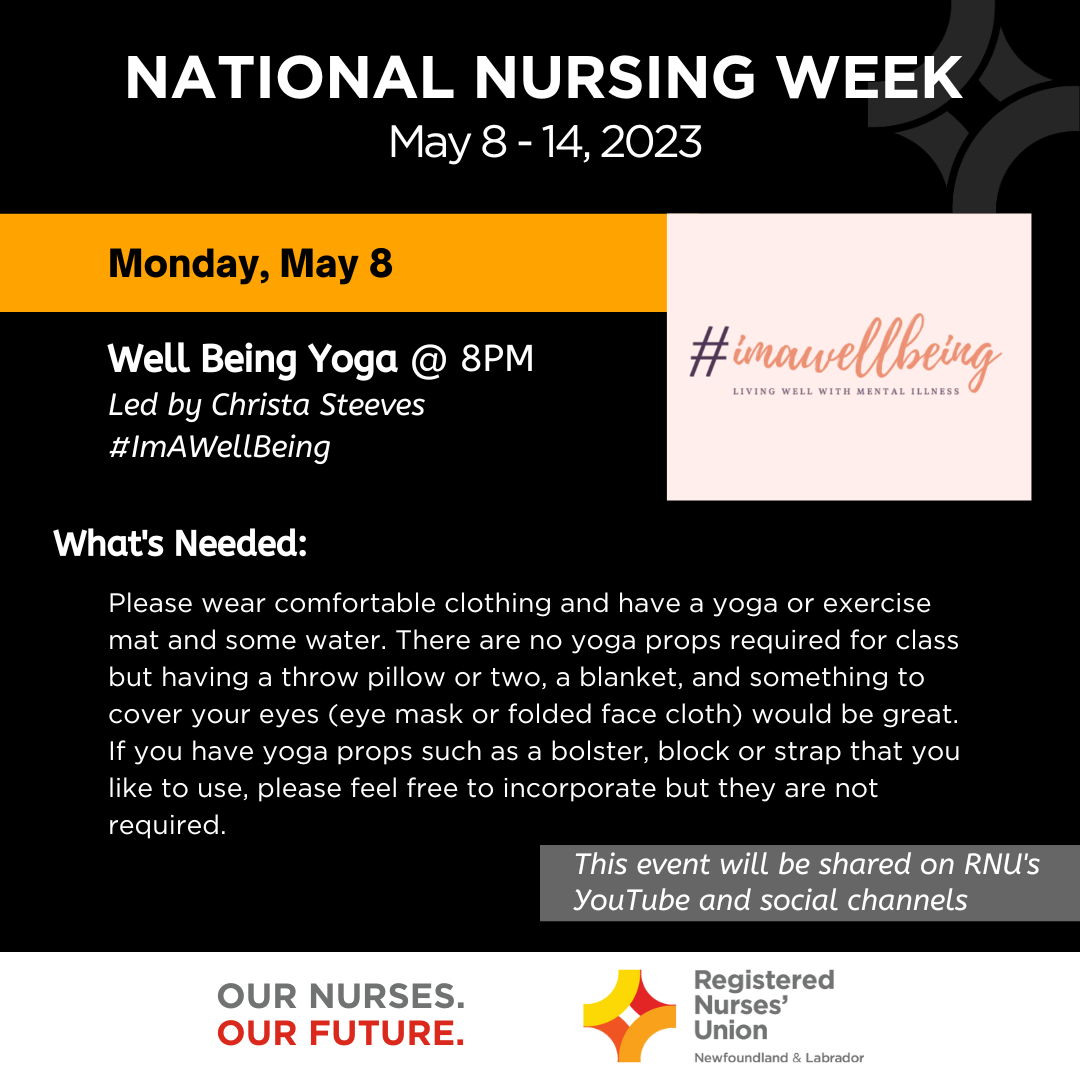 Celebrating Nursing Week 2023 – Registered Nurses' Union NL | RNUNL