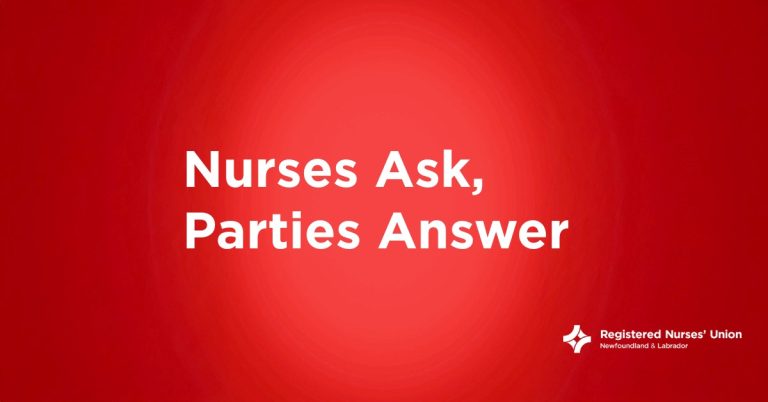 Nurses Ask, Parties Answer: RNU Releases Election Questionnaire ...